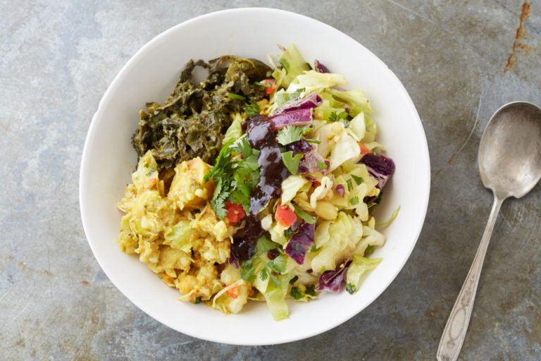 Peanut Turmeric Cabbage Slaw – Clean Living Guide